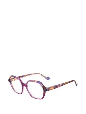ETNIA BARCELONA Oriana Geometric-frame Glasses - Purple