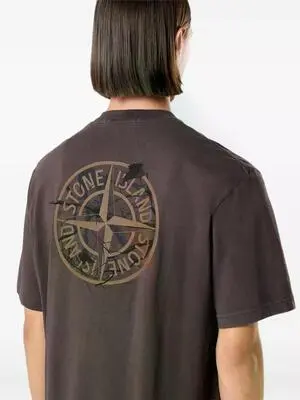 Stone Island 2100001 Organic Cotton Jersey T-shirt - Red