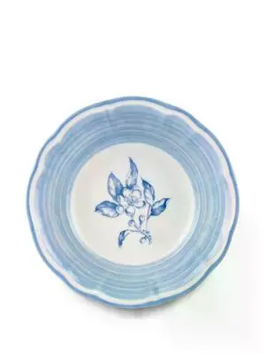 GINORI 1735 Luna Floral-print Bowl - White