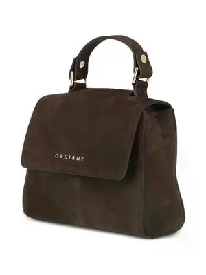 Orciani Mini Sveva Nabucco Leather Tote Bag