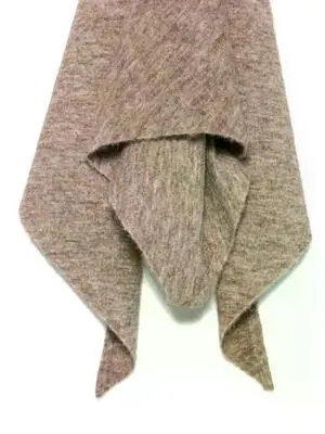 MC2 SAINT BARTH Triangle-cut Knitted Scarf