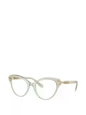 SWAROVSKI Crystal-embellished Cat-eye Glasses - Neutrals