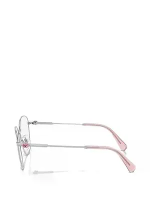 SWAROVSKI Crystal-embellished Geometric-frame Glasses