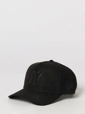 New Era 9forty Ny Yankees Polyester Baseball Cap With Tone-on-tone Logo - Black