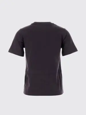 Burberry Ekd Logo Print Cotton Crewneck T-shirt