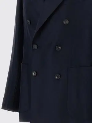 Tagliatore Double-breasted Wool And Cashmere Blazer With Peak Lapels
