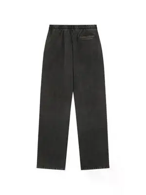 ENTIRE STUDIOS Washed-effect Track Pants