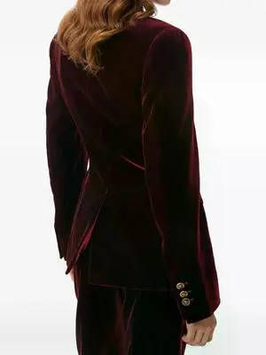 Versace Viscose Velvet Blazer