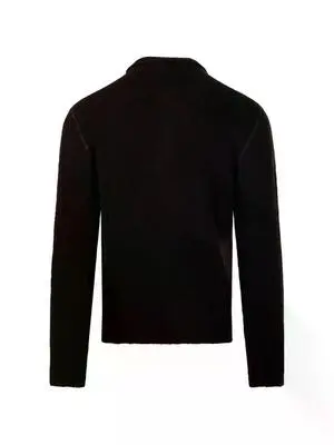 DIANA STUDIO Button-fastening Polo-collar Sweater - Brown