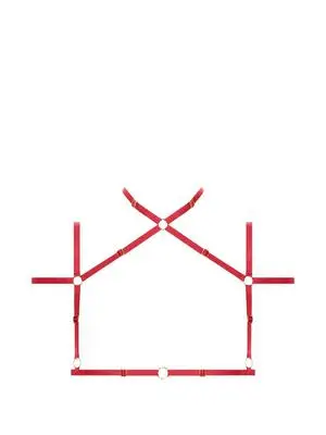 SCANDALE Parure Signature Shoulder Harness - Red