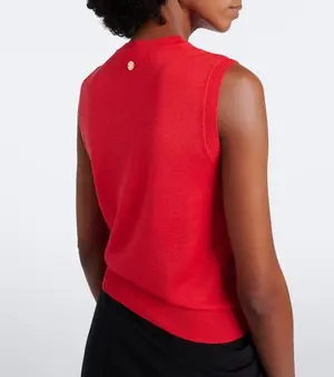Carolina Herrera Wool And Silk-blend Top