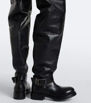Balenciaga Leather Over-the-knee Boots