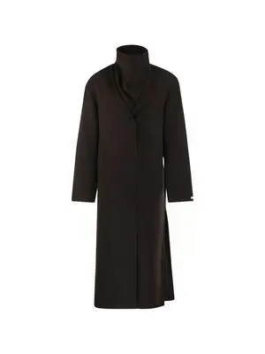 Sportmax High-neck Double-breasted Coat