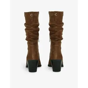 Carvela Salvetti Slouch Suede Calf-length Boots