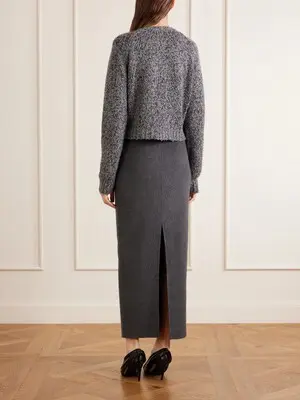 Khaite Niels Cashmere And Silk-blend Cardigan