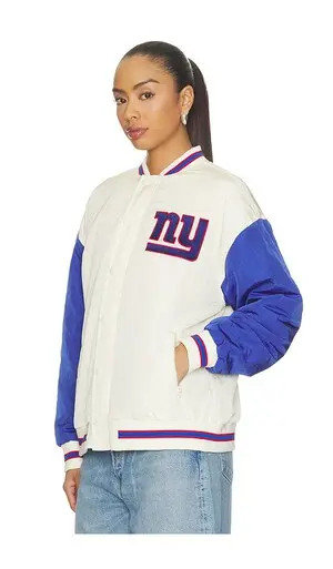 Terez New York Giants Bomber Jacket In . Also