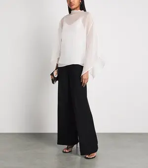 Staud Silk Fia Top - Ivory