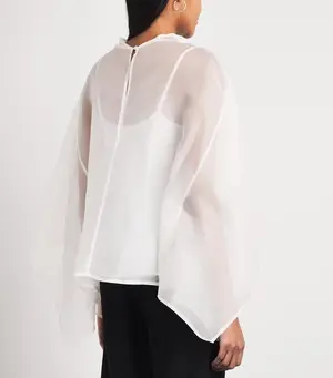 Staud Silk Fia Top - Ivory