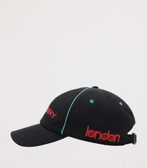 Burberry Nylon London Map Baseball Cap