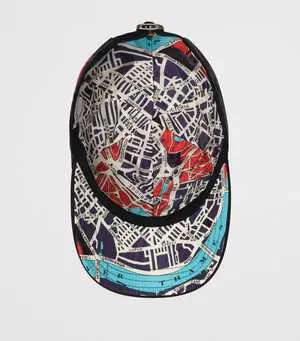 Burberry Nylon London Map Baseball Cap