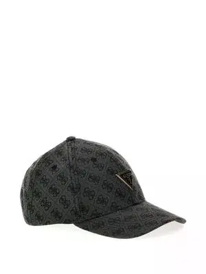 Guess Monogram-print Baseball Cap - Grey