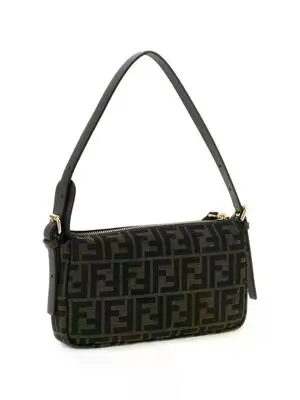 Fendi Ff Zucca Jacquard Shoulder Bag