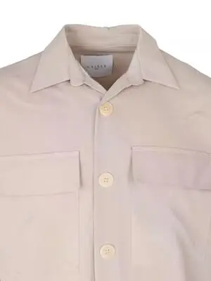 GAELLE PARIS Button-up Chest-pocket Shirt Jacket