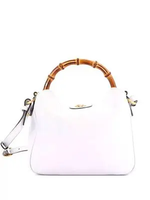 Gucci Diana Nm Bamboo Shoulder Bag Leather Small Tote Bag - Blue