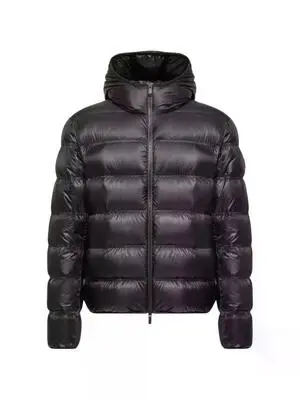 Moncler Guadiana Quilted Hooded Jacket - Black
