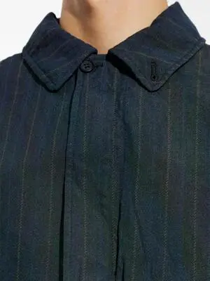 Comme Des Garçons Pinstripe-pattern Jacket