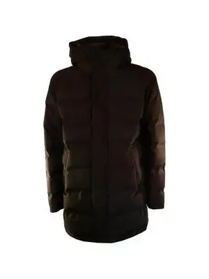 HESKIMO Hooded Padded Jacket - Brown