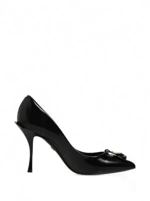 Dolce & Gabbana Sicily Bag-embellished Pointed-toe Pumps - Black