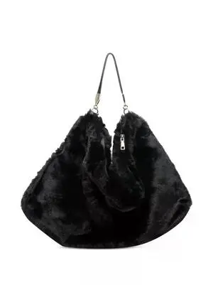 Liu Jo Faux-fur Tote Bag - Black