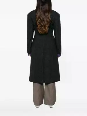 GANNI Notched-lapel Single-breasted Coat