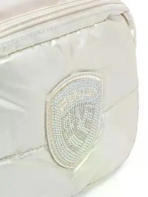 BLAUER. Quilted Crystal-embellished Backpack
