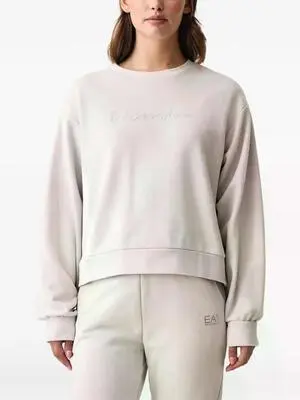 EA7 Logo-detail Tracksuit - Neutrals