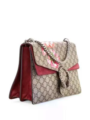Gucci Dionysus Bag Blooms Print Gg Coated Canvas Medium Shoulder Bag