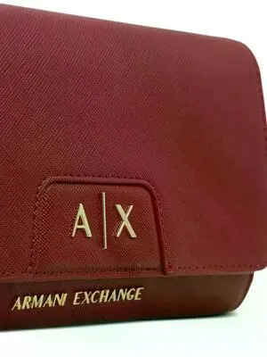 Armani Exchange Logo-plaque Clutch Bag