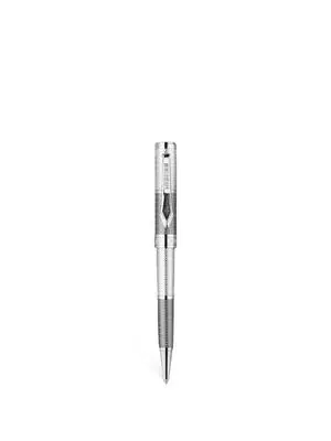 Roberto Cavalli Herringbone-engraved Pen