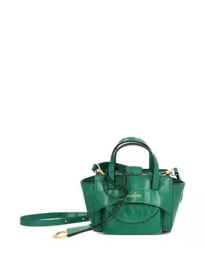 HIDESINS Xs Flap Crocodille-effect Tote Bag - Green