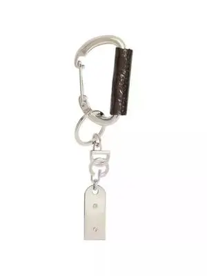 Dolce & Gabbana Dg Logo Plaque Keyrings