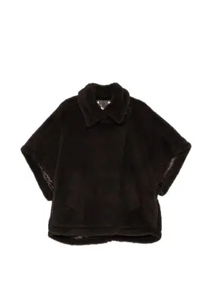 Max Mara Wool Cape - Brown