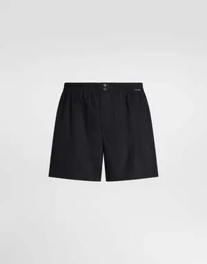 Dolce & Gabbana Logo-print Poplin Boxer Shorts Underwear And Loungewear - Multicolor