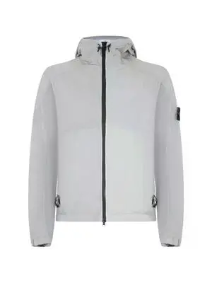 Stone Island Hooded Water-repellent Jacket - Grey