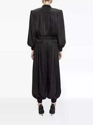 NISSA Viscose Oversized Cropped Jacket