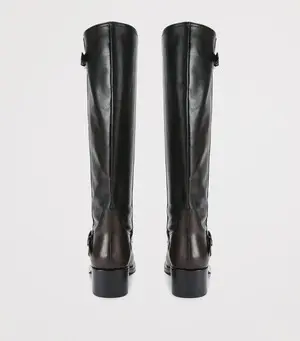 Staud Leather Brooklyn Knee-high Boots 50 - Brown