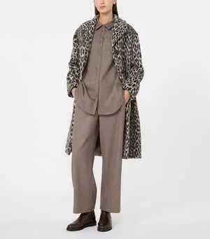Max Mara Stretch-wool Drawstring Trousers