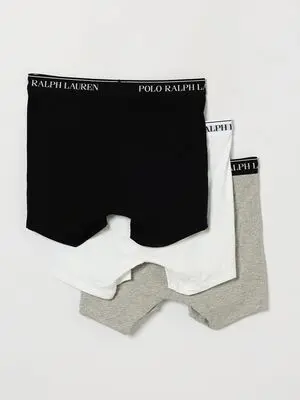 Polo Ralph Lauren Set Of Three Stretch-cotton Boxer Trunks With Logo Waistband