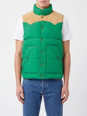 Polo Ralph Lauren Quilted Nylon Padded Vest With High Neck - Green