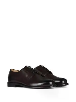 Givenchy Label Derbies In Leather